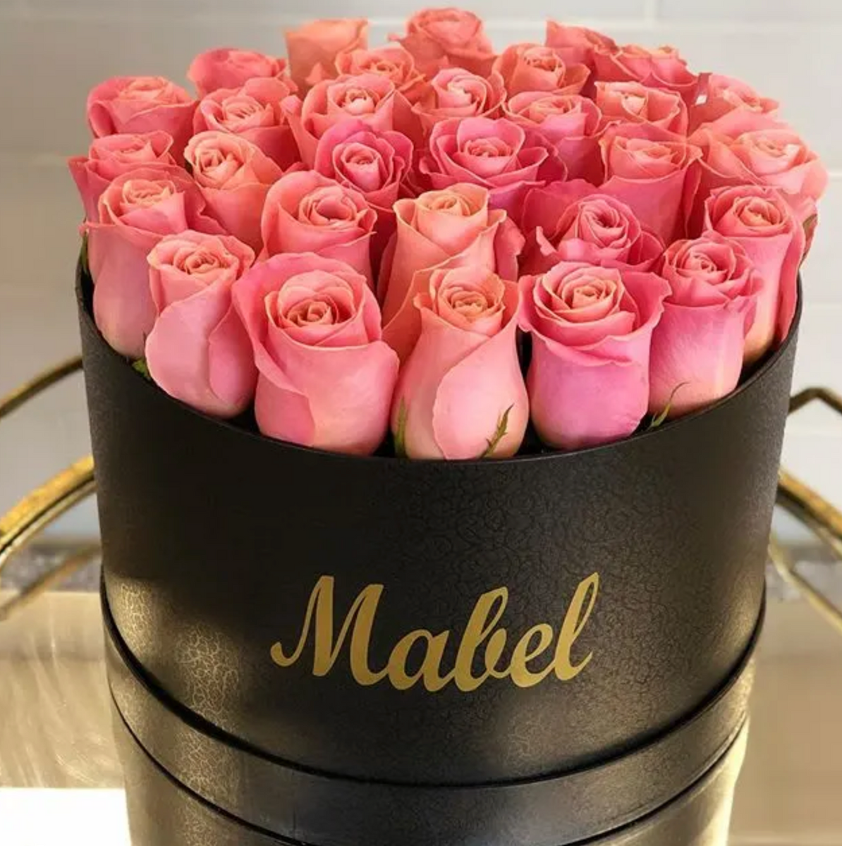 Custom Wording / Names – Flower Accents